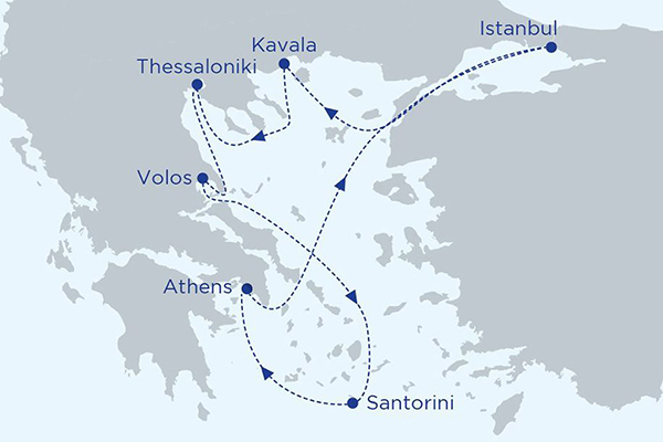 7 Day Greek Island Cruise 2025 | Eclectic Aegean Cruise | From $680